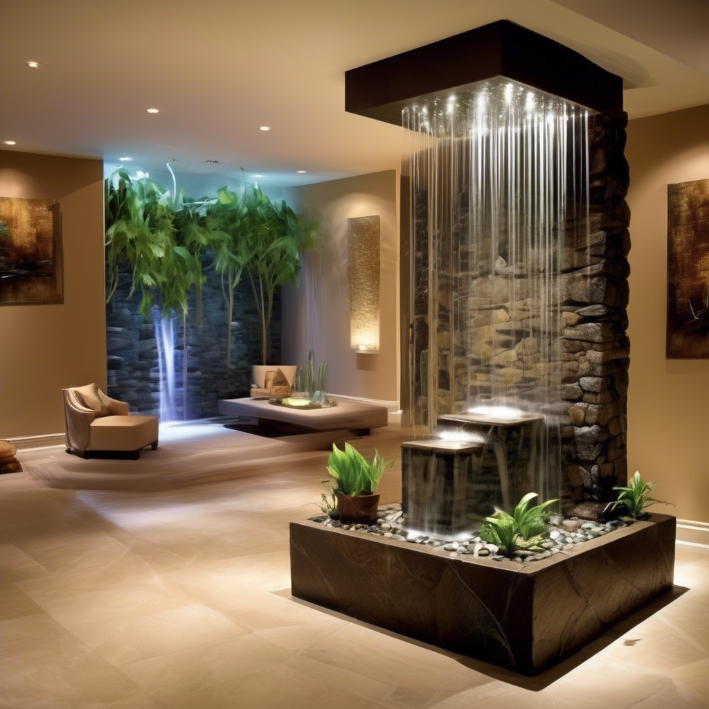 Transform Your Space With Custom Interior Water Features Choices