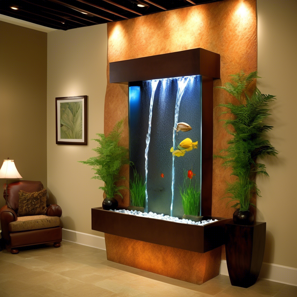 Transform Your Space With Custom Interior Water Features Innovations